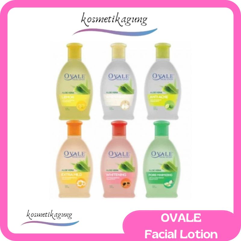 Jual OVALE Facial Lotion 2 in 1 | 60 ml | 100 ml | | Shopee Indonesia