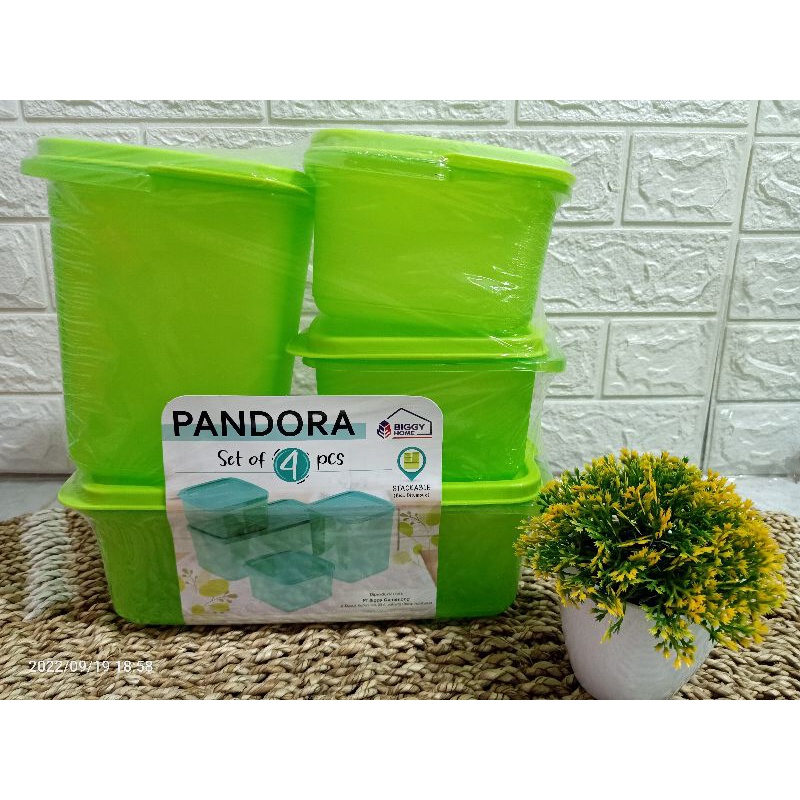 Jual TOPLES SET PANDORA/LUNCH BOX/WADAH MAKANAN/TOPLES SET PLASTIK ...