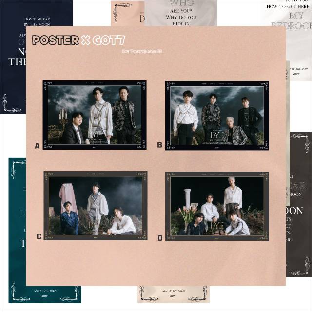 Jual POSTER GOT7 DYE | Shopee Indonesia