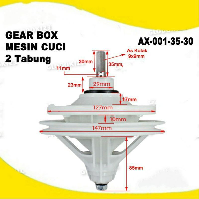 Jual Gear BOX, Sanken, Gerbox Gearbox ,Girbox As Kotak mesin cuci ...