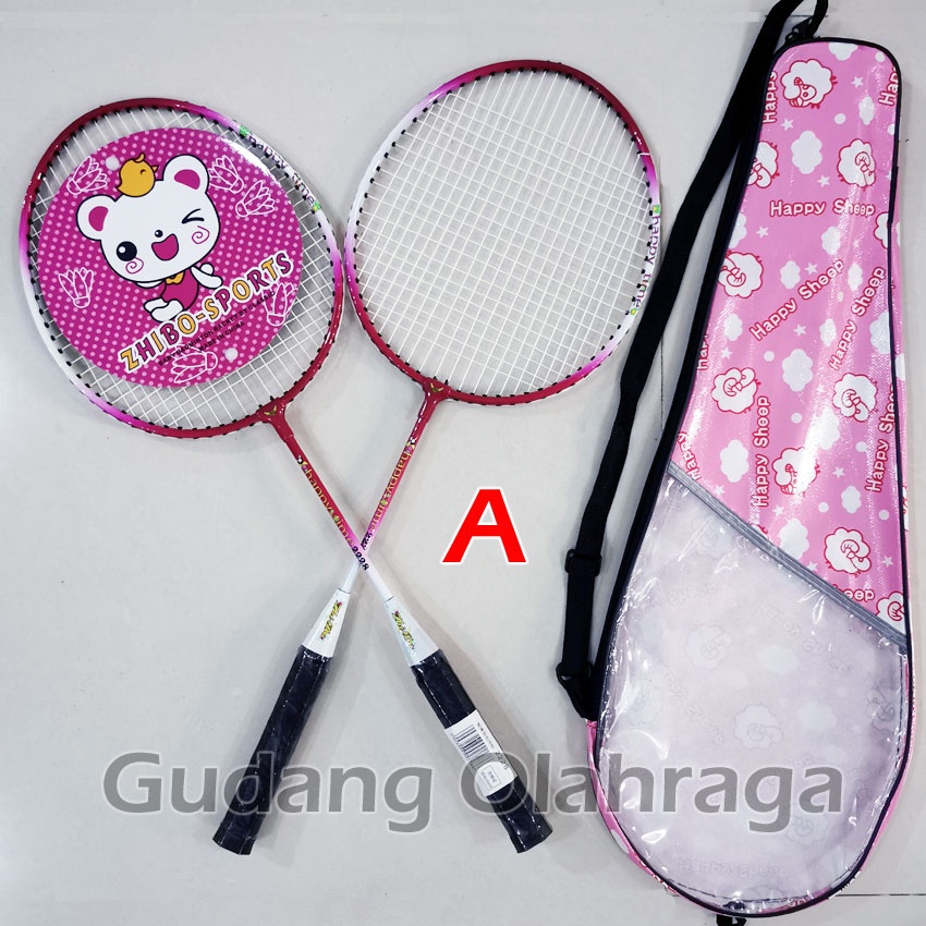 Jual Raket Badminton Anak Isi 2 pcs / Raket Bulutangkis Anak Junior ...