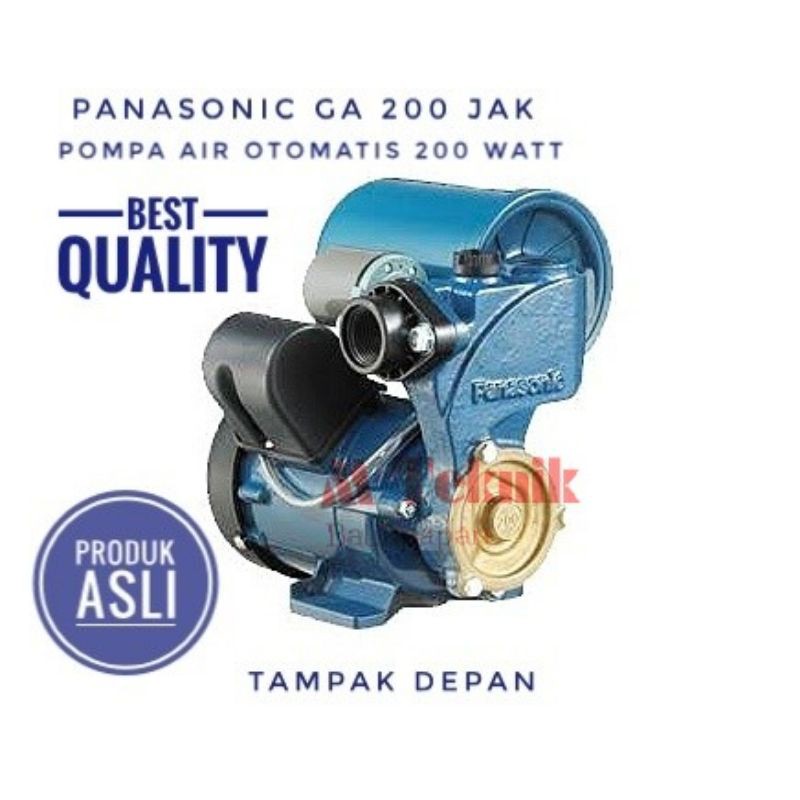 Jual Pompa Air Panasonic GA 200JAK / GA 200 JAK Otomatis 200 Watt ...
