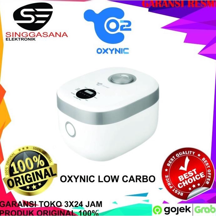 Jual RICE COOKER OXYNIC LOW CARBO , SMART COOKER 4 LITER | Shopee Indonesia
