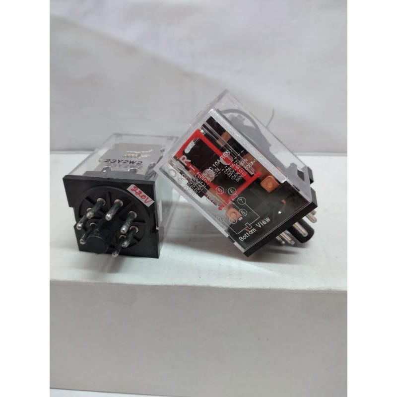 Jual Relay MKS2P OMRON ORINGINAL 10 A 8kaki | Shopee Indonesia