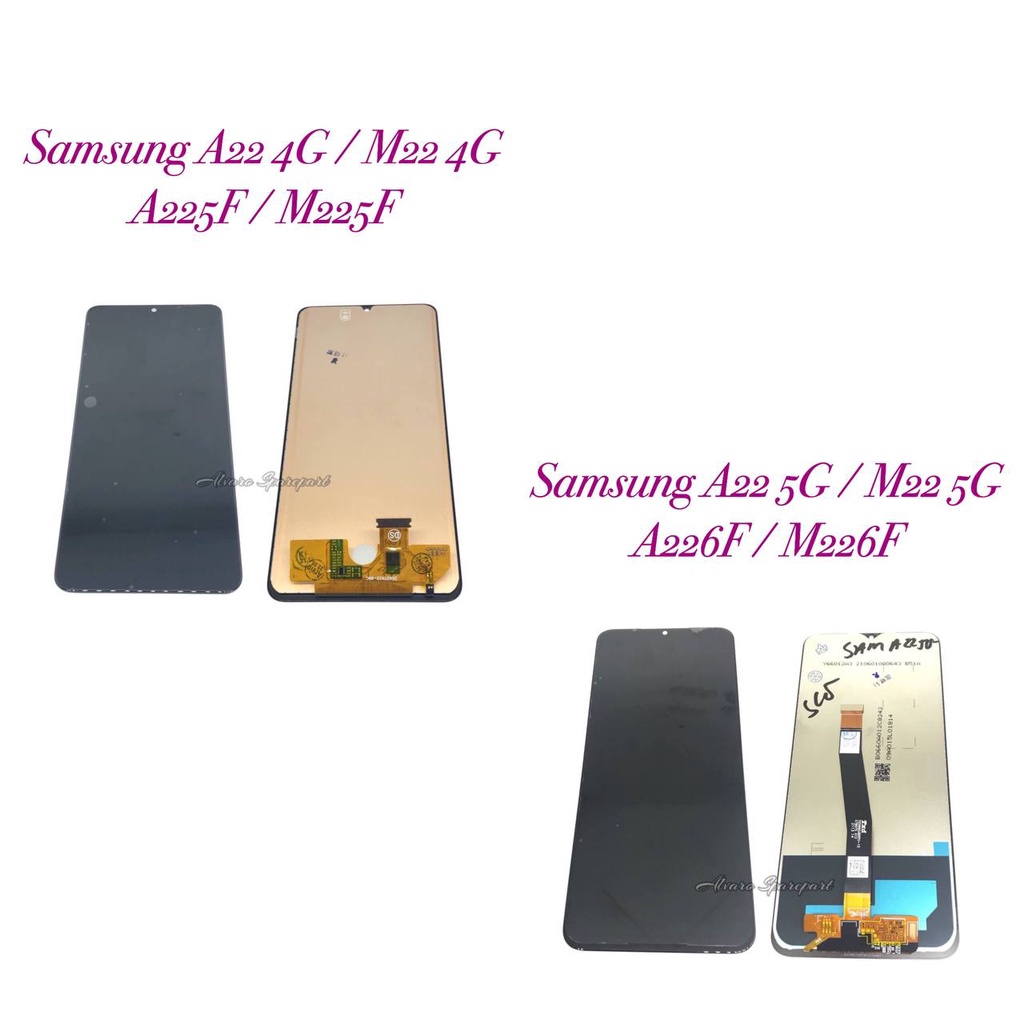 Jual LCD TOUCHSCREEN SAMSUNG A22 4G / M22 4G , SAMSUNG A22 5G / M22 5G ...