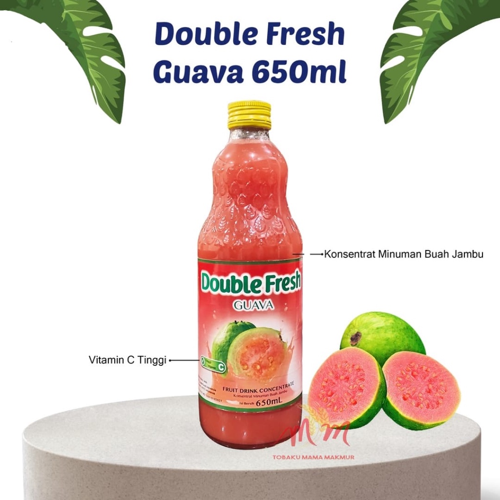 Jual DOUBLE FRESH GUAVA / FRUIT DRINK CONCENTRATE / MINUMAN KONSENTRAT ...
