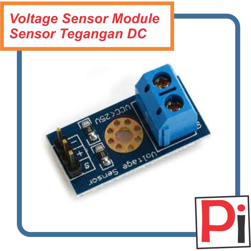 Jual Voltage Sensor Module / Sensor Tegangan DC Arduino | Shopee Indonesia