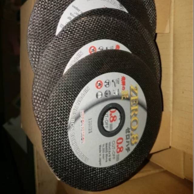Jual NIPPON RESIBON ZERO.8 gerinda Potong 4 Inch St dan Metal Size 105 ...