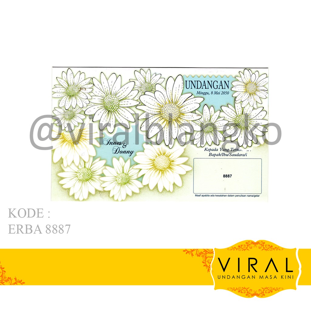 Jual Blangko Undangan Erba 8887 Harga Murah | Shopee Indonesia