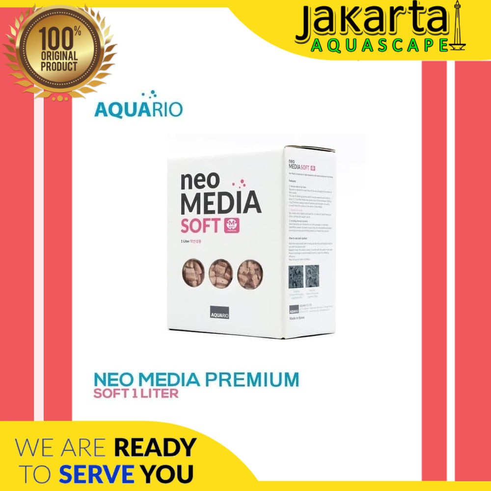 Jual Neo Media Soft Premium 1L Aquario Media Bakteri Filter ORIGINAL ...