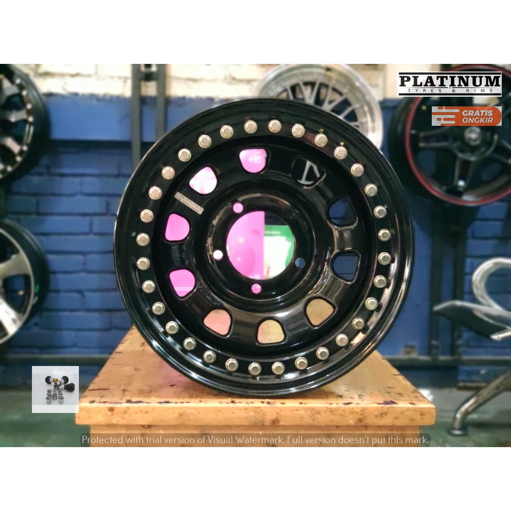 Jual VELG MOBIL TAFT,JIMNY,ESCUDO,SIDEKICK,JEEP,FEROZA HSR BEADLOCK ...