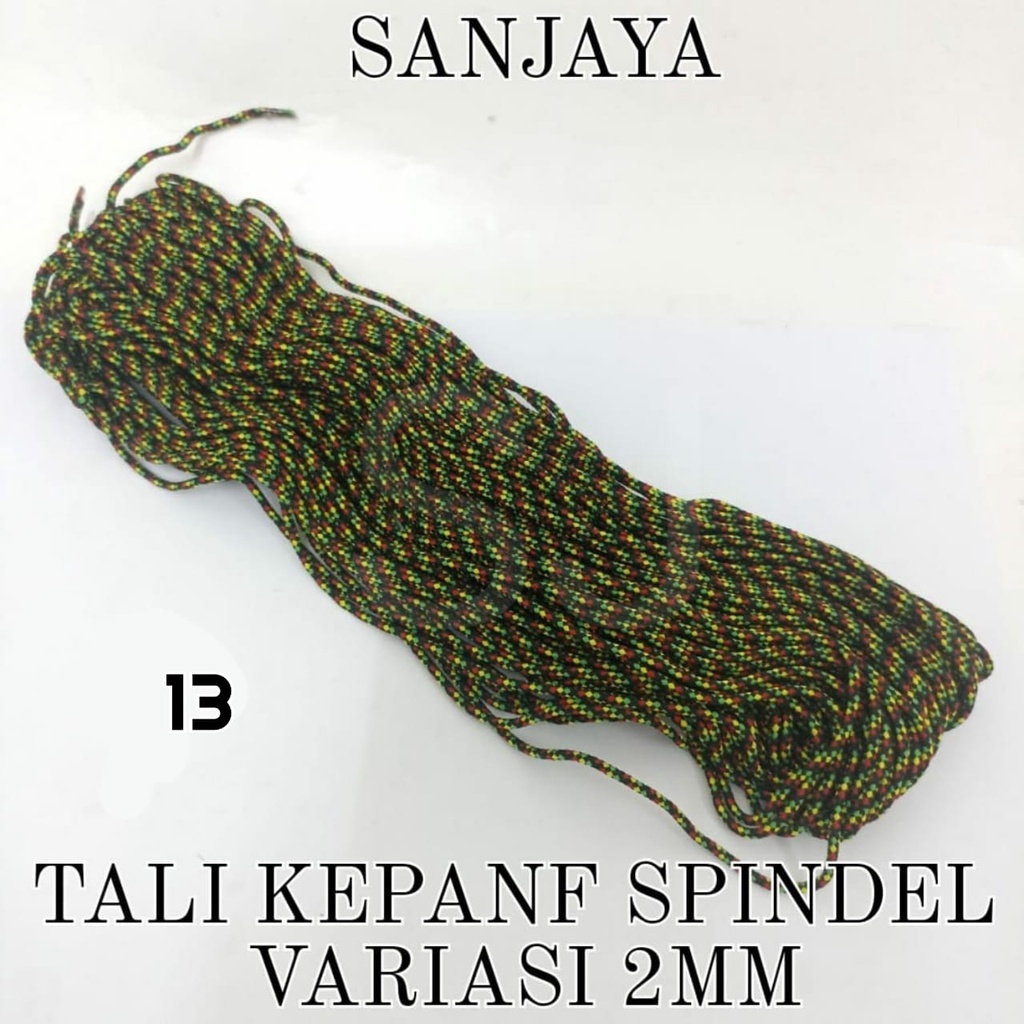 Jual Tali Kepang Nilon Ukuran 2mm / Tali Sumbu / Tali Kepang Sumbu ...
