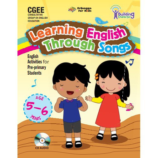 Jual Buku Erlangga TK 2014000960 LEARNING ENGLISH THROUGH SONGS 5-6TH ...
