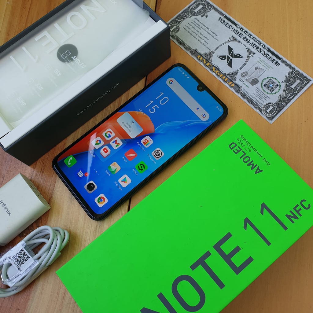 Jual INFINIX NOTE 11 NFC SECOND 6/128GB HANDPHONE SECOND HP SEKEN HP ...