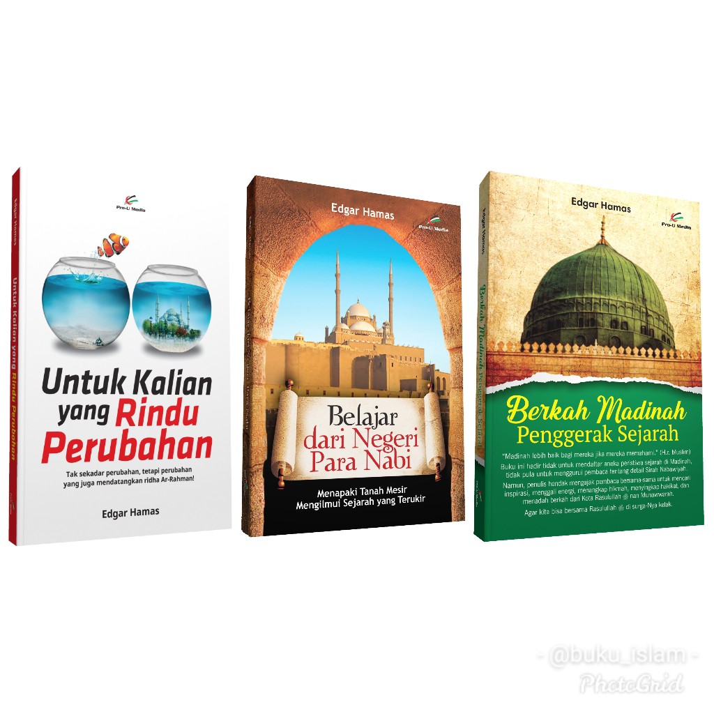 Jual ProuMedia - Paket Buku Pemikiran Islam karya Edgar Hamas (isi 3 ...