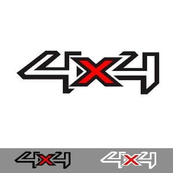 Jual cutting sticker mobil 4x4 stiker mobil off road keren murah dan ...