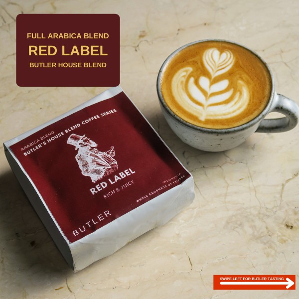 Jual Espresso Kopi Susu "RED LABEL" 200g | Shopee Indonesia