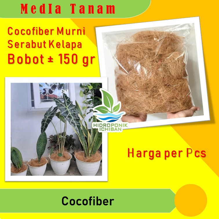 Jual Media Tanam COCOFIBER COCO FIBER KOKOFIBER Serat Serabut Kelapa ...