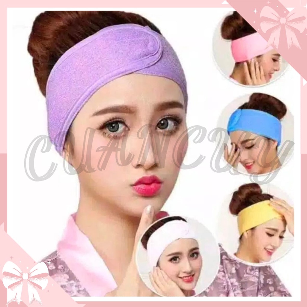 Jual Cuancuy - Bandana Masker / Bando Masker Facial / Bandana Mandi ...
