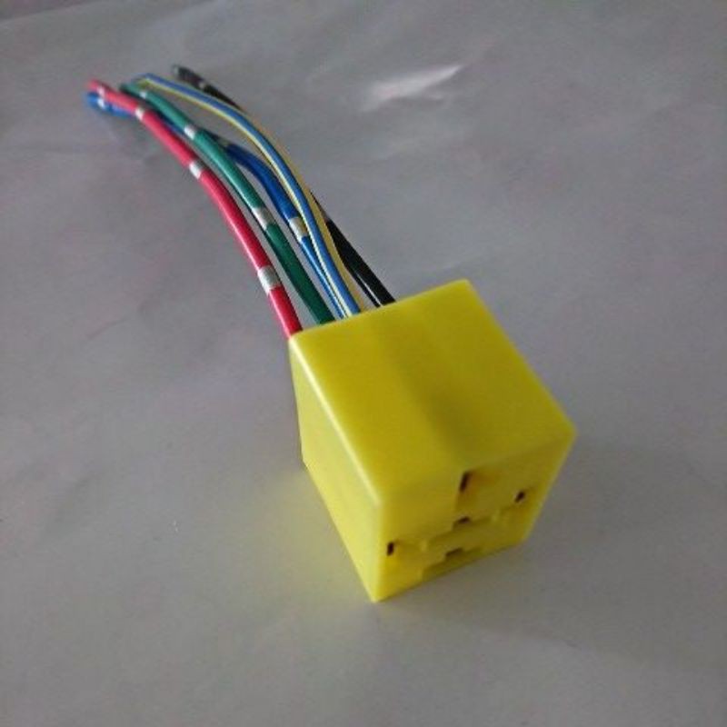 Jual Socket Relay kaki 4 kabel besar bintik | Shopee Indonesia
