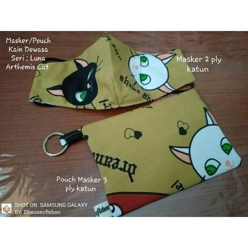 Jual Masker Motif Kucing - Luna Arthemis ( Sailormoon ) | Shopee Indonesia