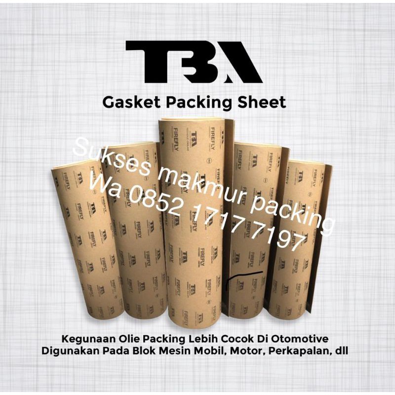 Jual PACKING KERTAS TBA FIRE FLY TEBAL 1MM | Shopee Indonesia