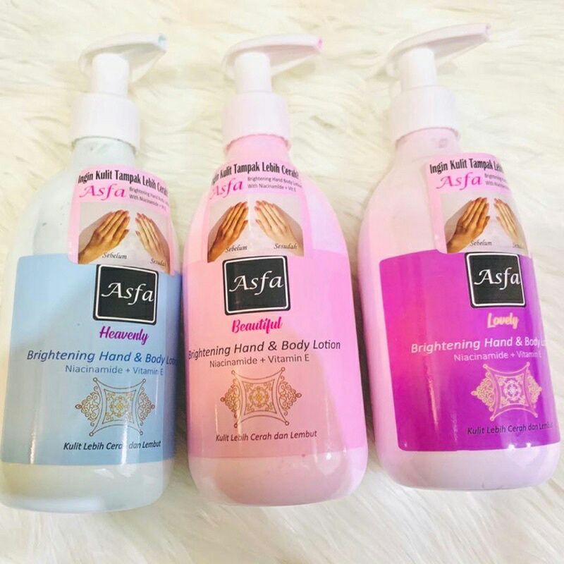 Jual ASFA Brightening Body Lotion with Niacinamide dan Vitamin E ...