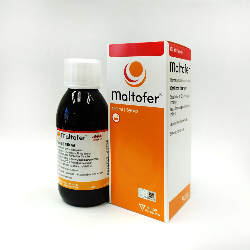 Jual Maltofer-Iron Polymaltose Complex / Vitamin Penambah Darah ...