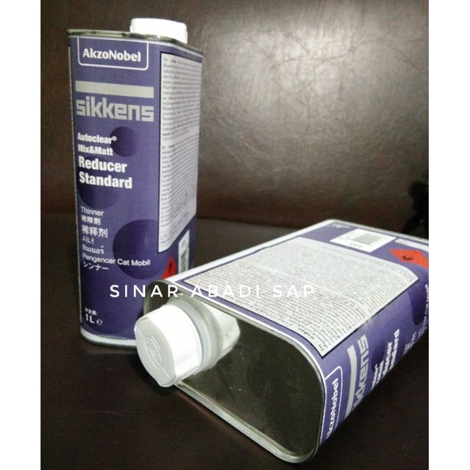Jual Tiner Sikkens Reducer Mix & Matt - 1 Liter | Shopee Indonesia