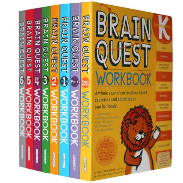 Jual BUKU IMPORT : BOOK BRAIN QUEST WORKBOOK Series | Shopee Indonesia