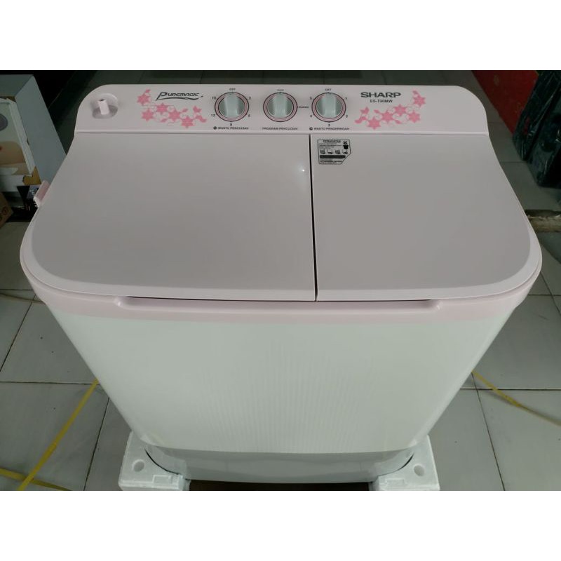 Jual mesin cuci Sharp ES-T90MW | Shopee Indonesia