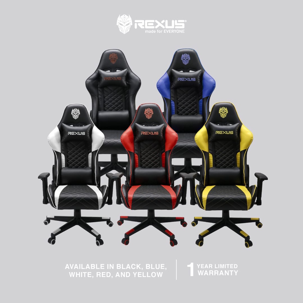 Jual Rexus Gaming Chair/ Kursi Gaming RGC100 / RGC-100 Garansi Resmi ...