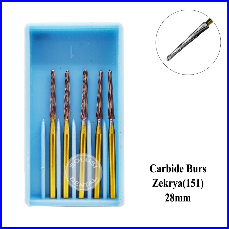 Jual DENTAL CARBIDE BUR ZEKRYA 151 28MM - BUR ZEKRYA PCS | Shopee Indonesia