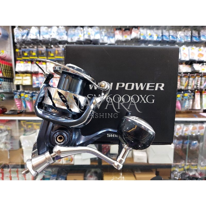Jual Reel Shimano Twin Power 6000xg (power handle) | Shopee Indonesia