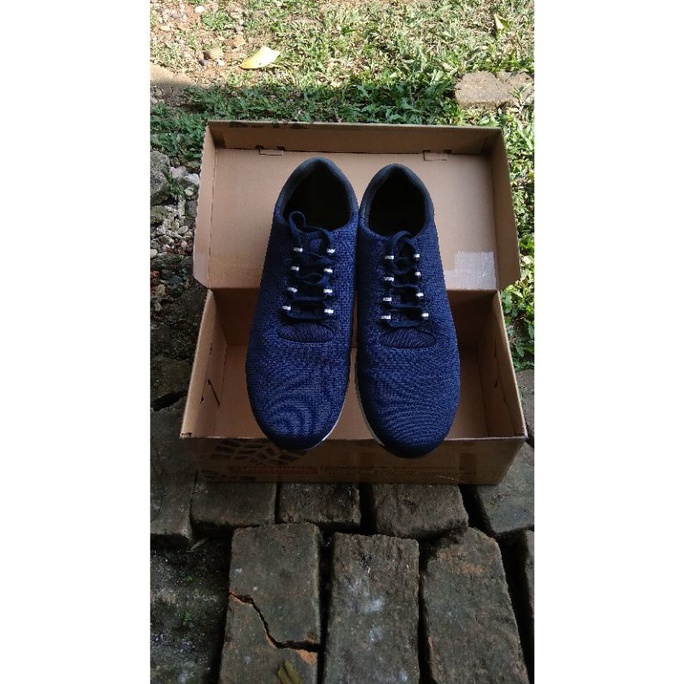 Jual Cardinal Sepatu Casual/Sneakers Pria (Navy 2, Biru) | Shopee Indonesia
