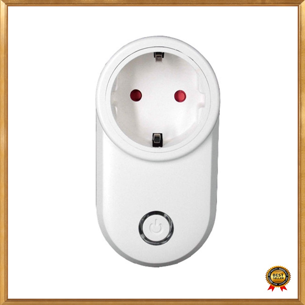 Jual Sonoff Tuya Stop Kontak Smart Plug WiFi Wireless Remote Control EU ...