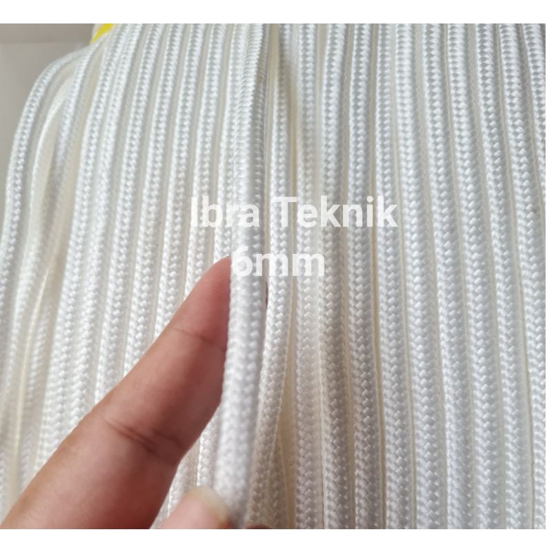 Jual Tali Karmantel tali bendera tali Outbond 6mm | Shopee Indonesia