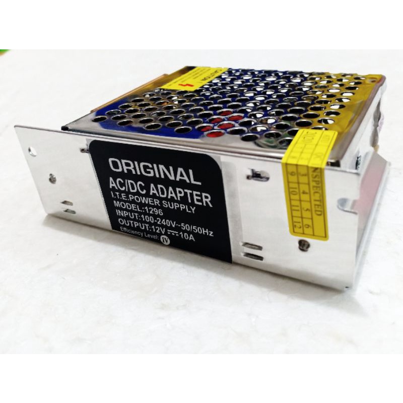 Jual mini trafo 120w 12v 10a led switching output 10 ampere 12 volt power supply jaring taiwan ...