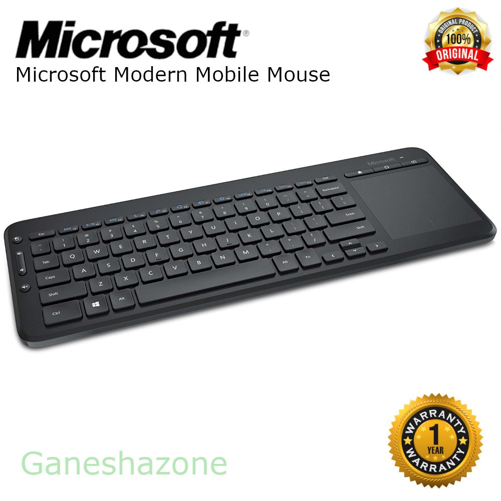 Jual Microsoft All In One Media Wireless Keyboard | Shopee Indonesia