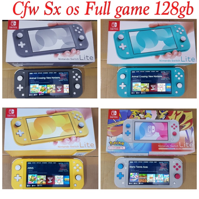 Jual Nintendo Switch Lite CFW Full Game 128Gb 255Gb 512Gb | Shopee ...