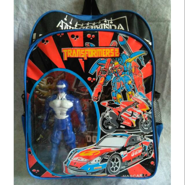 Jual Tas sekolah anak || Transformer | Shopee Indonesia