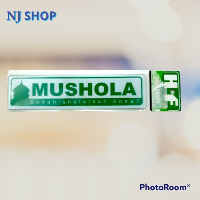 Jual [Sign Board] - "MUSHOLA" BAHAN AKRILIK | Shopee Indonesia