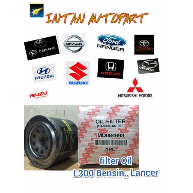 Jual FILTER OLI MITSUBISHI L300 BENSIN/LANCER MD084693 | Shopee Indonesia