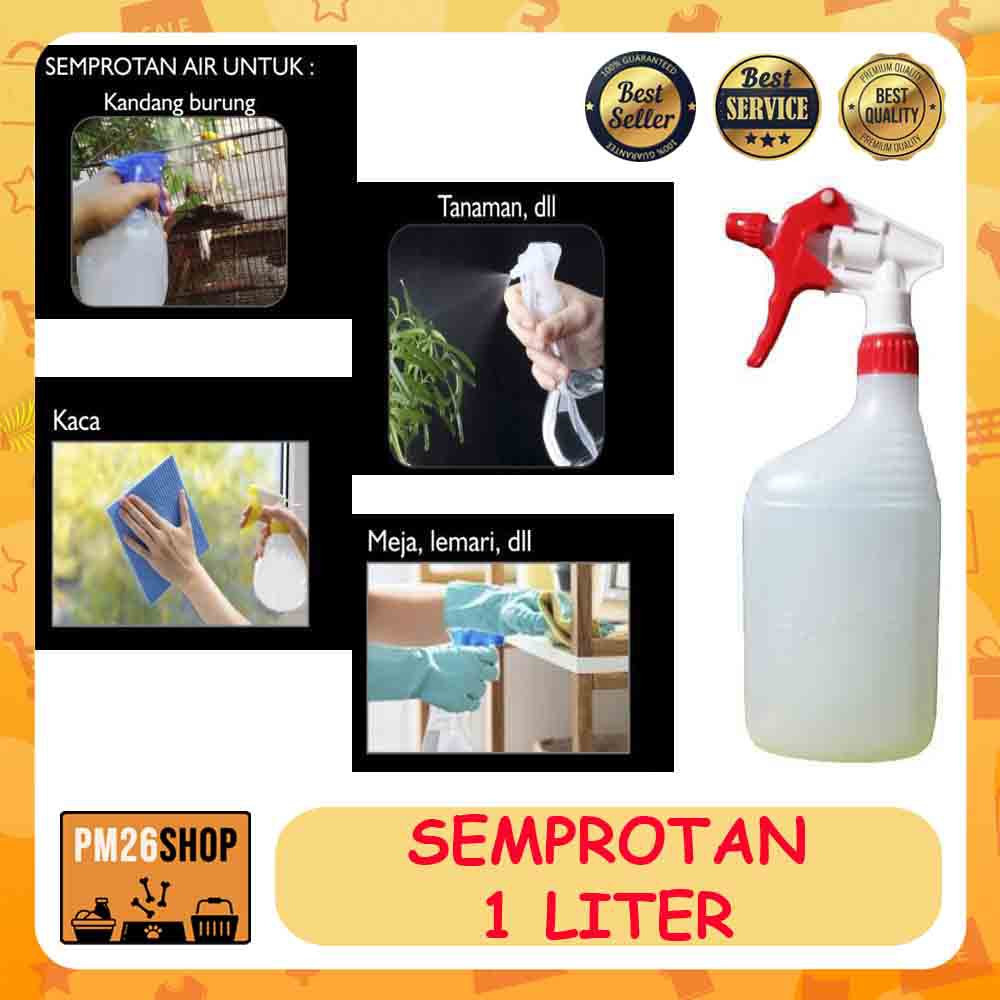 Jual Semprotan Burung 1 Liter Botol Spray 1 L Sprayer Mandi Burung 1 ...
