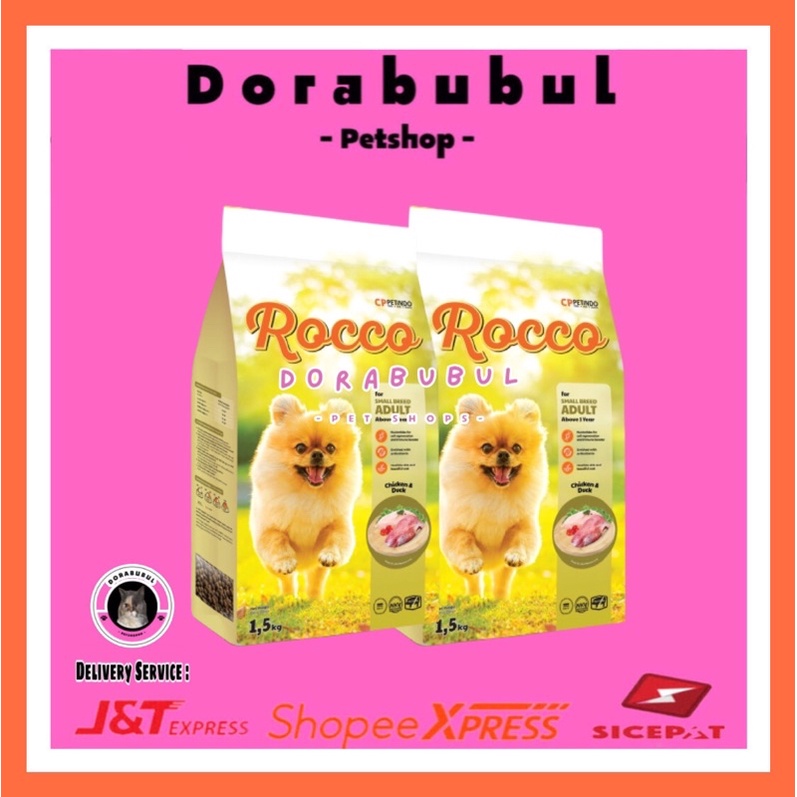 Jual Dorabubul CPPETINDO Rocco Chicken & Duck Small Breed Adult Dog ...