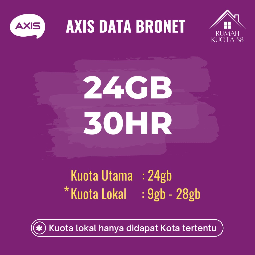 Jual PAKET KUOTA ISI ULANG DAN KODE VOUCHER AXIS DATA BRONET AIGO MURAH | Shopee Indonesia