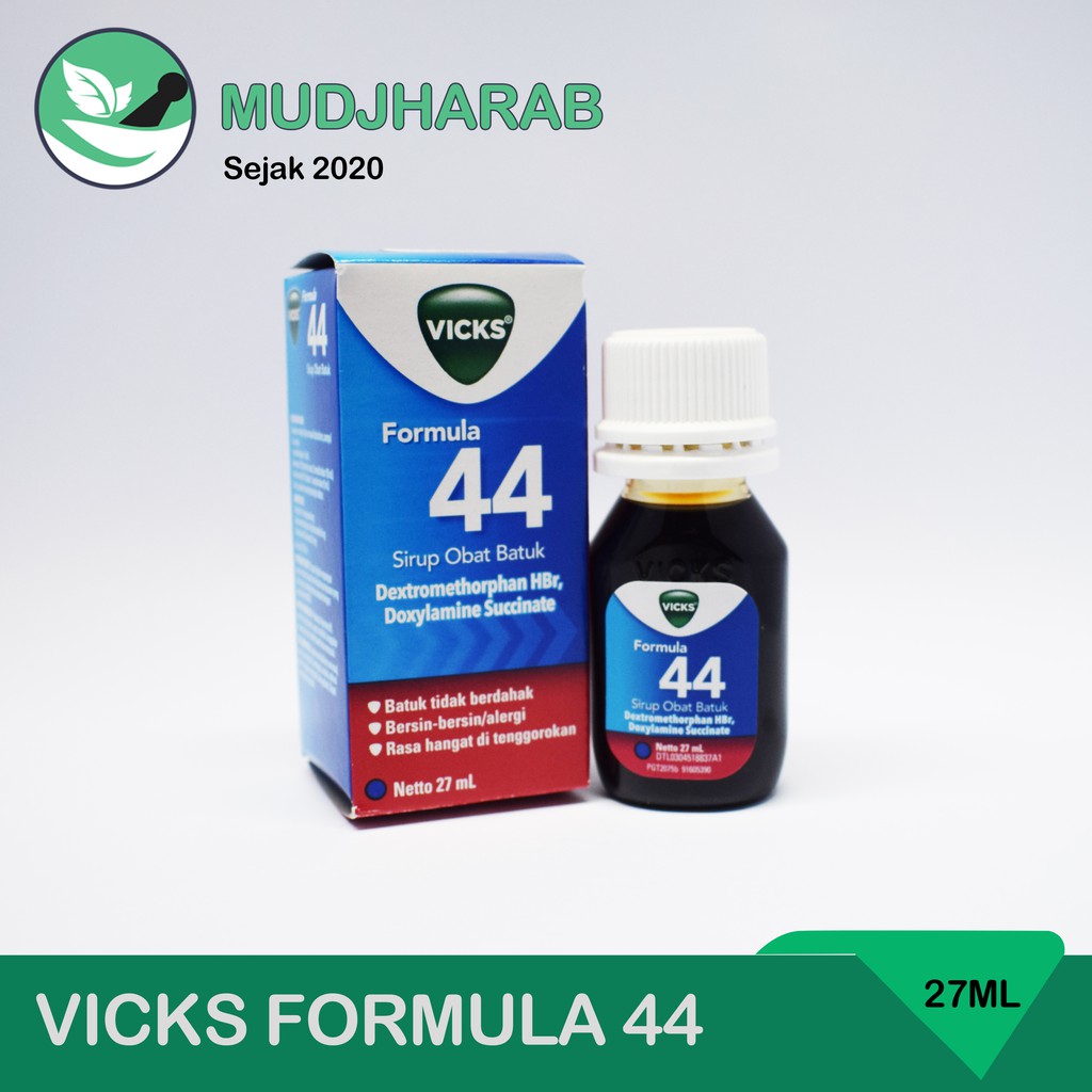 Jual Vicks Formula 44 sirup 27ml | Shopee Indonesia