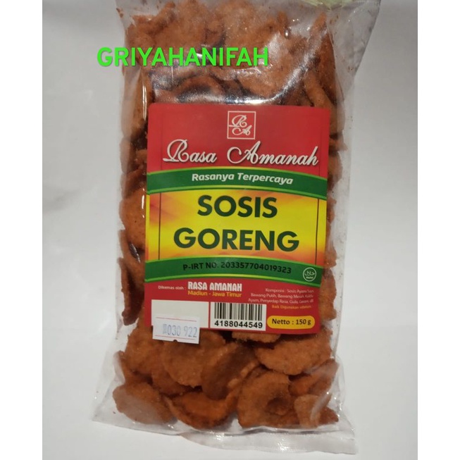 Jual SOSIS GORENG, sosreng, sosis goreng pedas, sosreng pedas, sosis ...