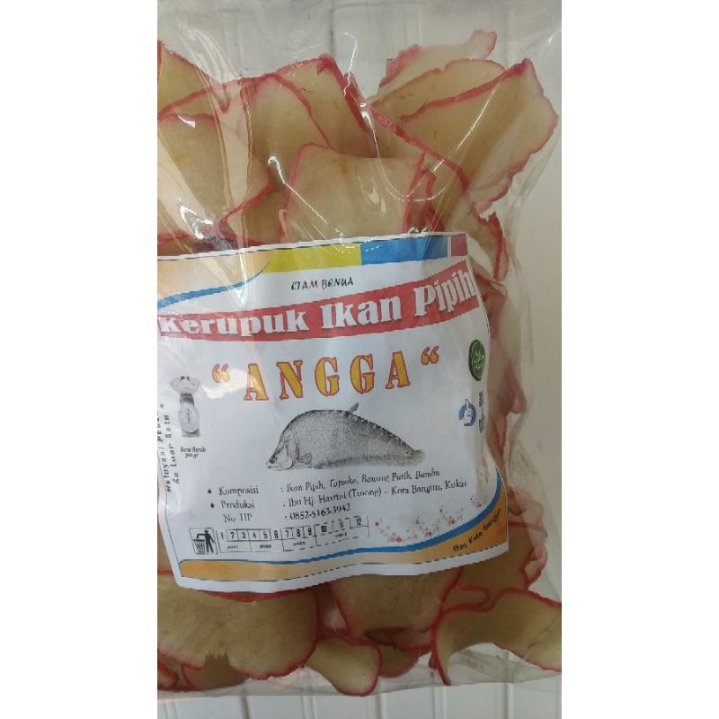 Jual Kerupuk Ikan Pipih/Belida Kalimantan Timur (500 gram) | Shopee ...