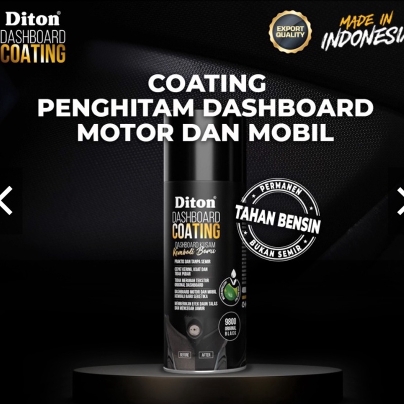 Jual DITON Premium Dashboard Coating Pengkilap Motor dan Mobil - Kilap Seperti Baru (Original ...